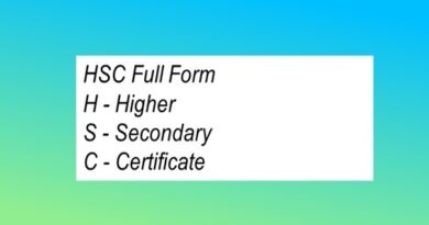 HSC Full Form And Meaning
