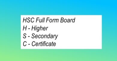 HSC Full Form And Meaning