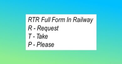 RTR Full Form & Meaning