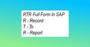 RTR Full Form & Meaning