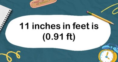 What Is 11 Inches In Feet? Convert 11 In To Feet (ft)